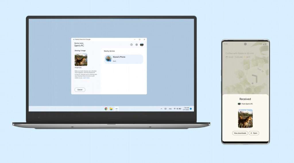 AndroidとWindowsをつなげる「Nearby Share for Windows」が正式リリース。 - WPTeq